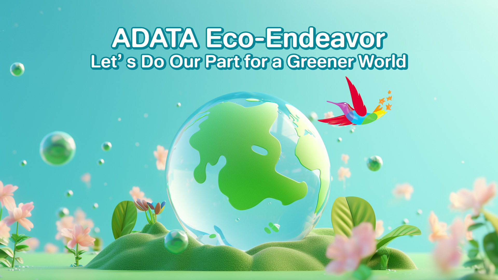ADATA Eco-Endeavor Let’s Do Our Part for a Greener World
