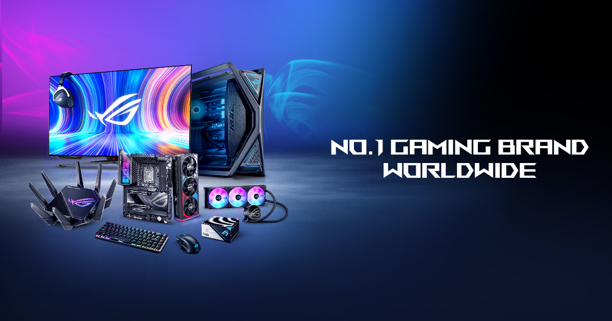 ASUS NO.1 Gaming Brand Worldwide