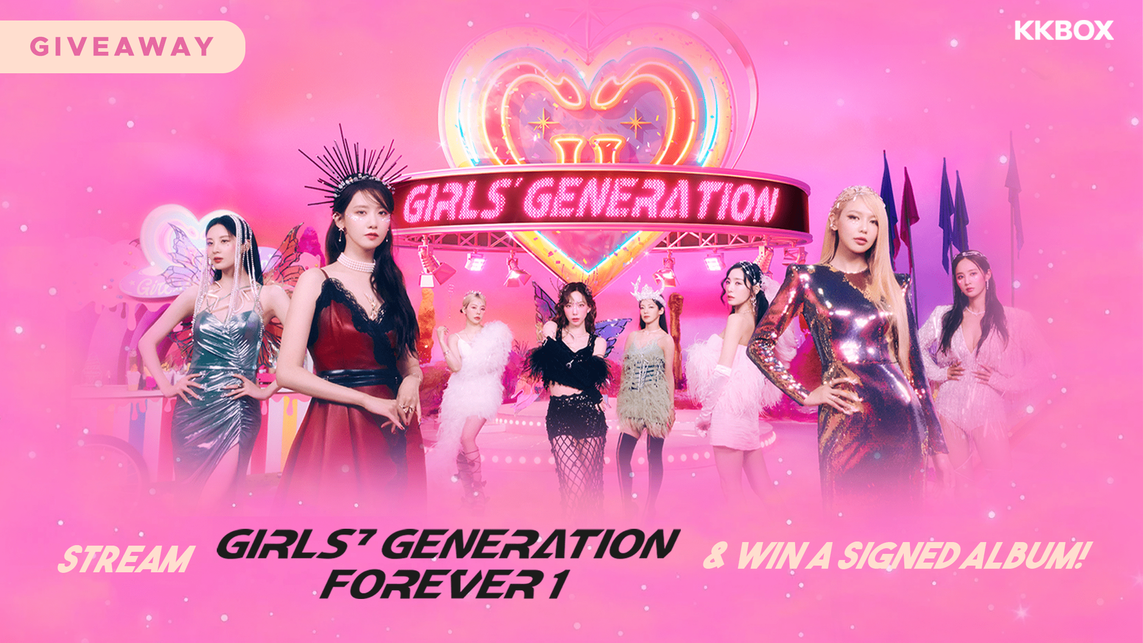 WIN! GIRLS' GENERATION Signed Album