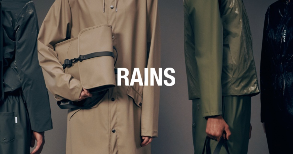 RAINS ∣ 北歐美學的機能防水品牌